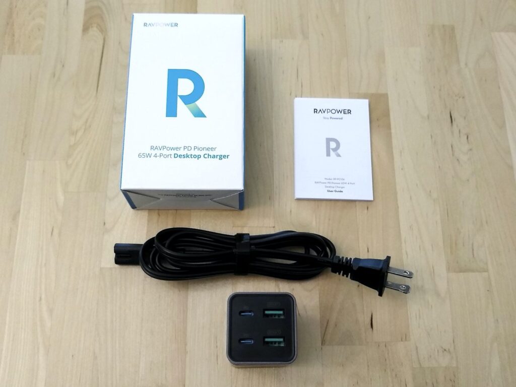 RAVPower PD Pioneer 65W 4-Port Desktop Review - Switch Chargers